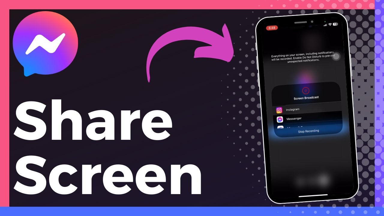 How To Share Screen On Facebook Messenger (Update) - YouTube