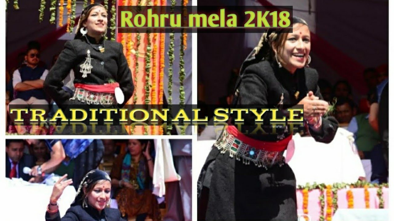 Miss Rohru finalist 2018 - talent round pahari dance in rohru mela ...