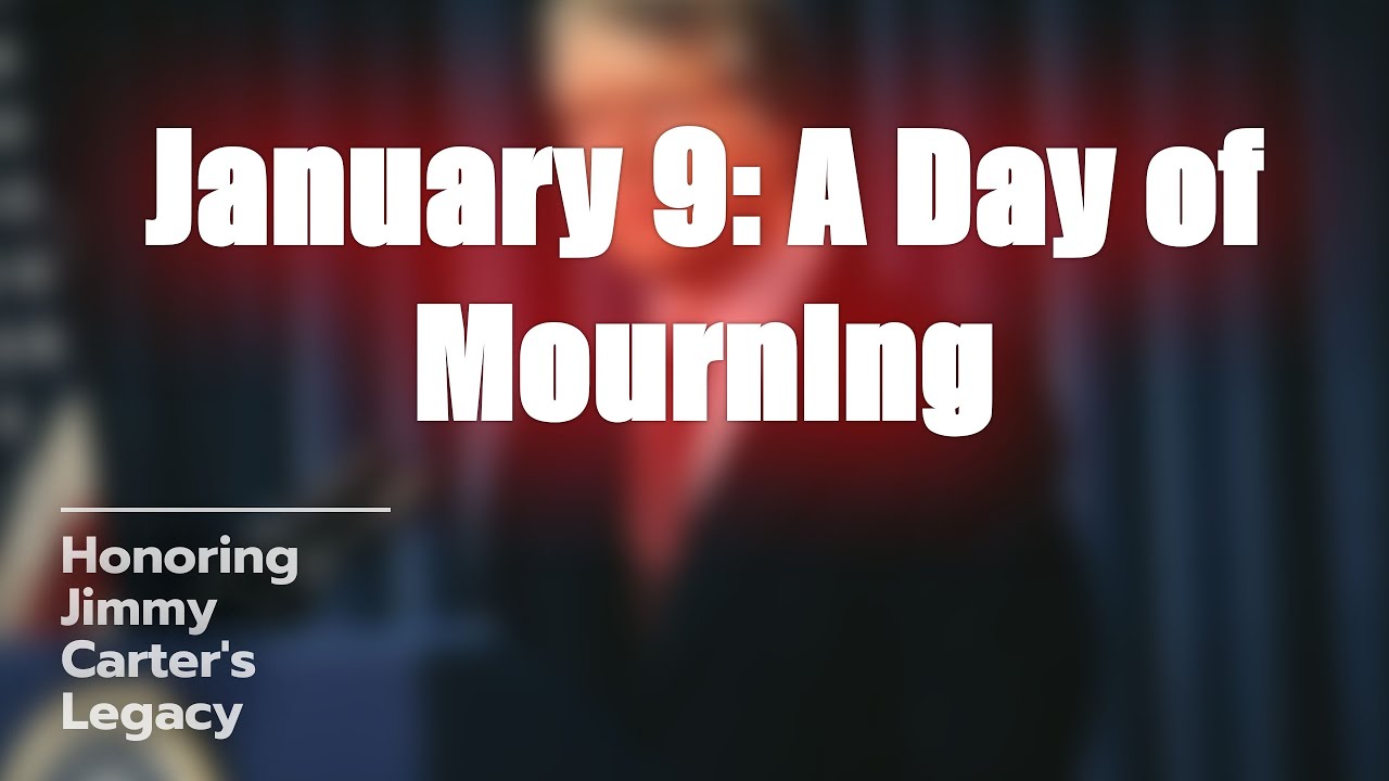 Remembering Jimmy Carter: National Day of Mourning 🤔🇺🇸 - YouTube