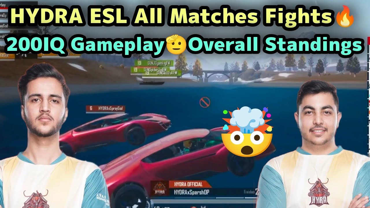 HYDRA 200 IQ Gameplay😱 All ESL Matches Fights🥵 Overall Standings🔥 - YouTube