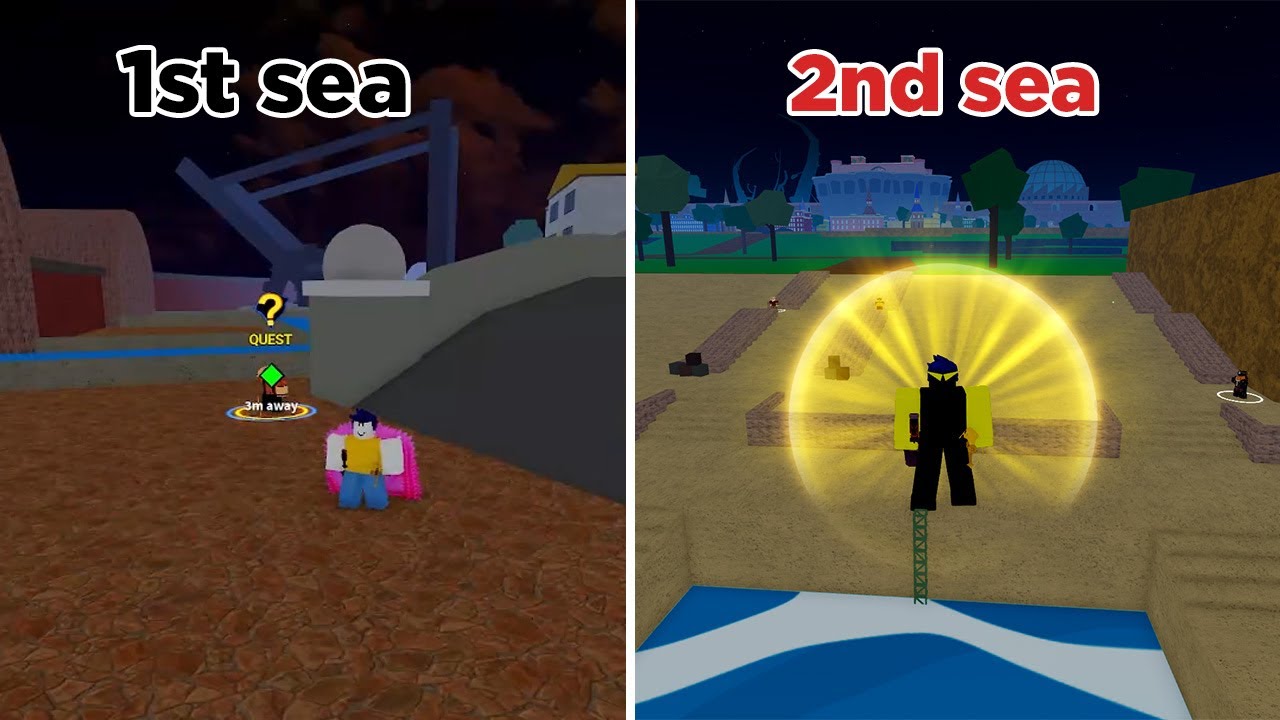 Going to the 2nd sea! | Roblox | Blox fruits - YouTube