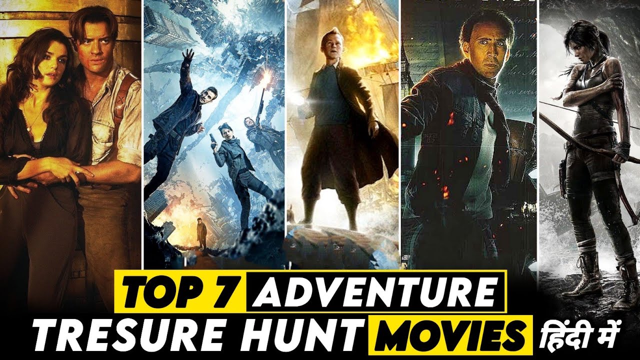 Top 7 Best Treasure Hunt Movies in Hindi dub - YouTube