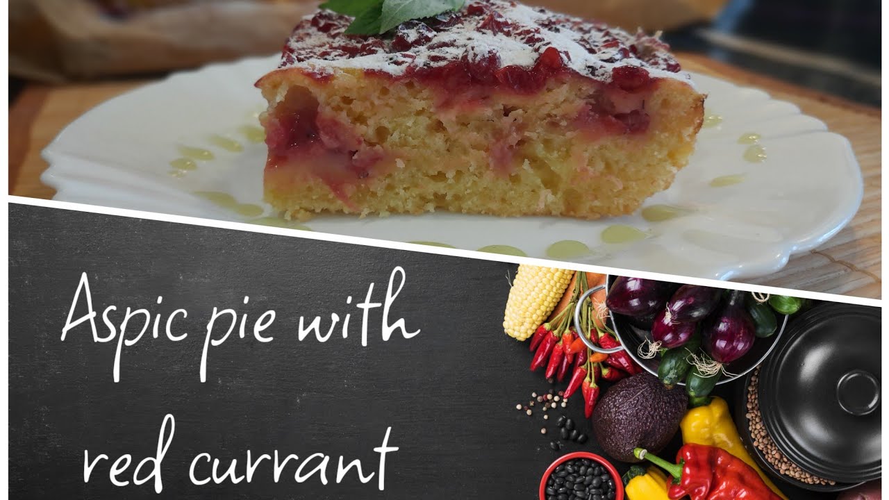 This is the best redcurrant pie I've ever made! The fragrance is simply ...