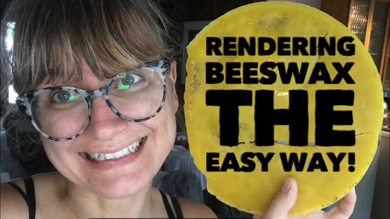 Rendering & Cleaning Beeswax Easily with Bees & Bikinis - Using Wax ...