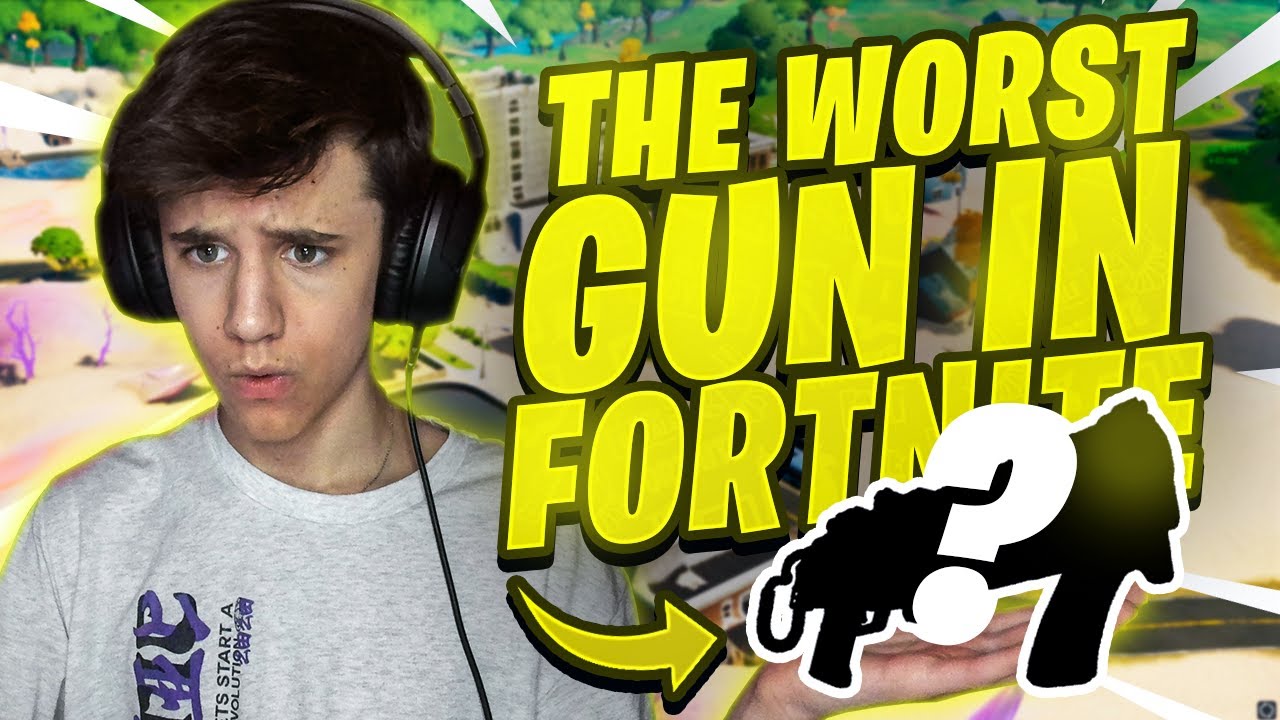 The Worst Gun in Fortnite EVER! (Season 5) - YouTube