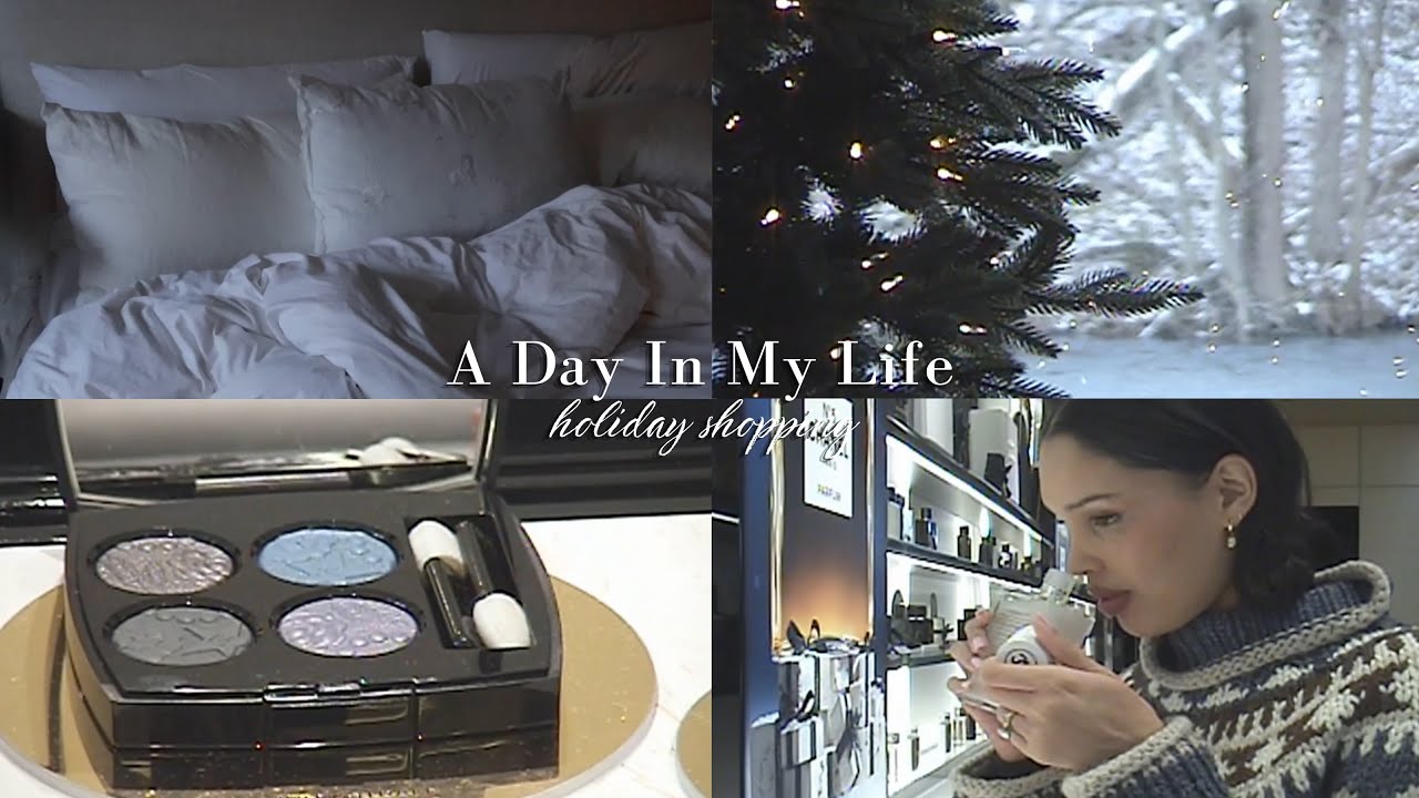A day in my life: Holiday shopping🤍 - YouTube