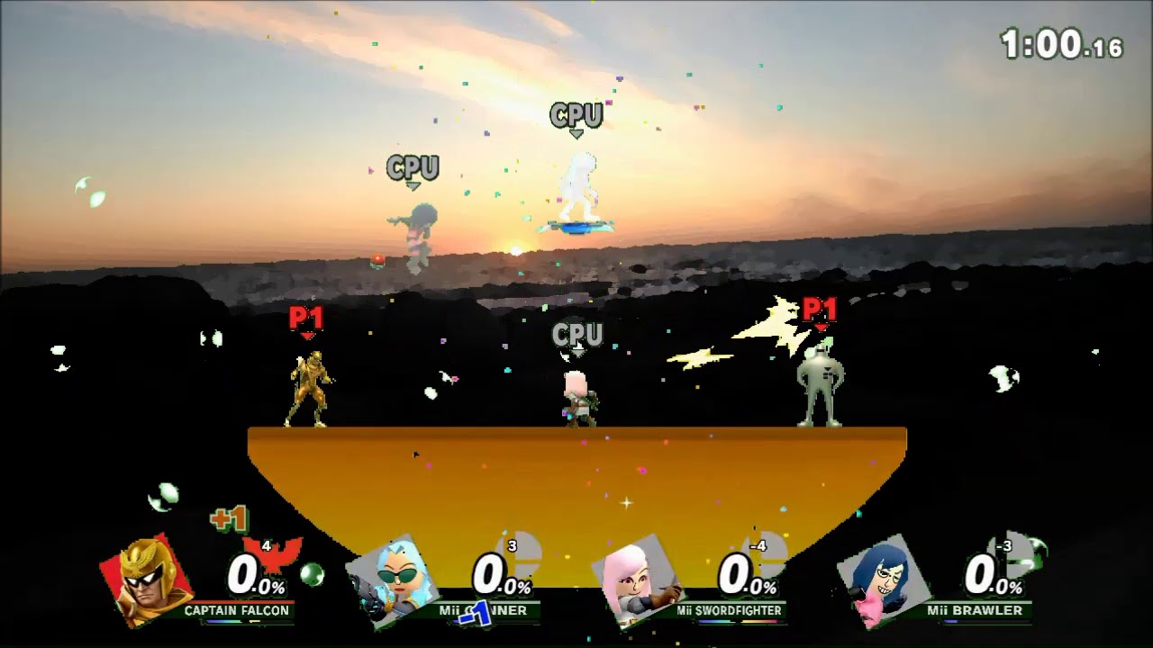 Smash Ultimate: testing Omega Hanenbow's green screen - YouTube