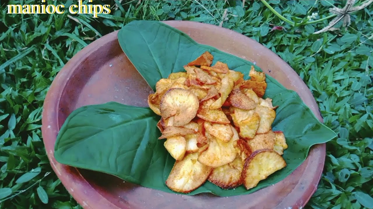 Manioc chips recipe/Crispy Casava Chips - YouTube