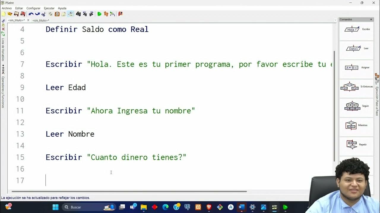 Programación en PCint: Cómo Usar Variables, Condiciones y Bucles - YouTube