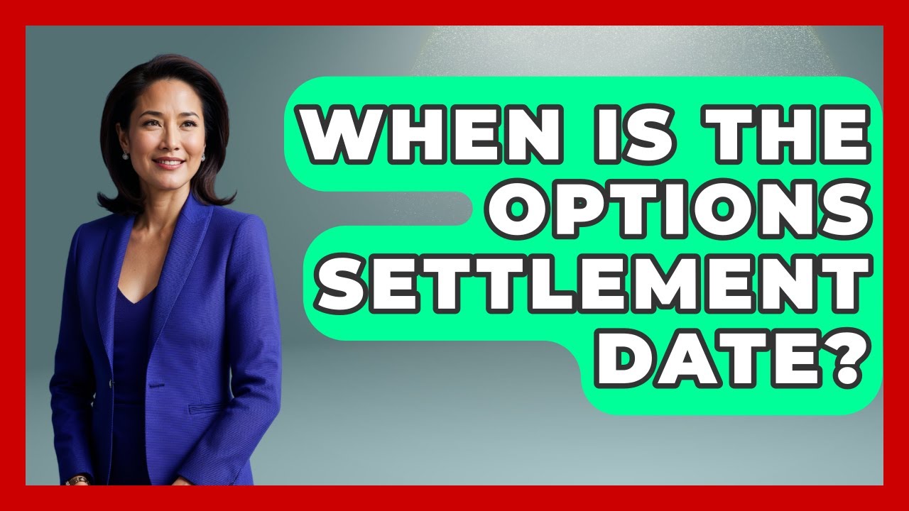When Is The Options Settlement Date? - Stock and Options Playbook - YouTube