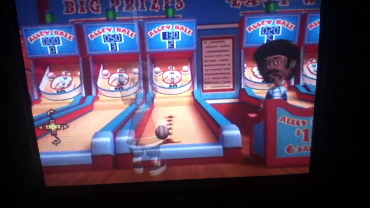 Alley Ball on Carnival Games Wii - YouTube