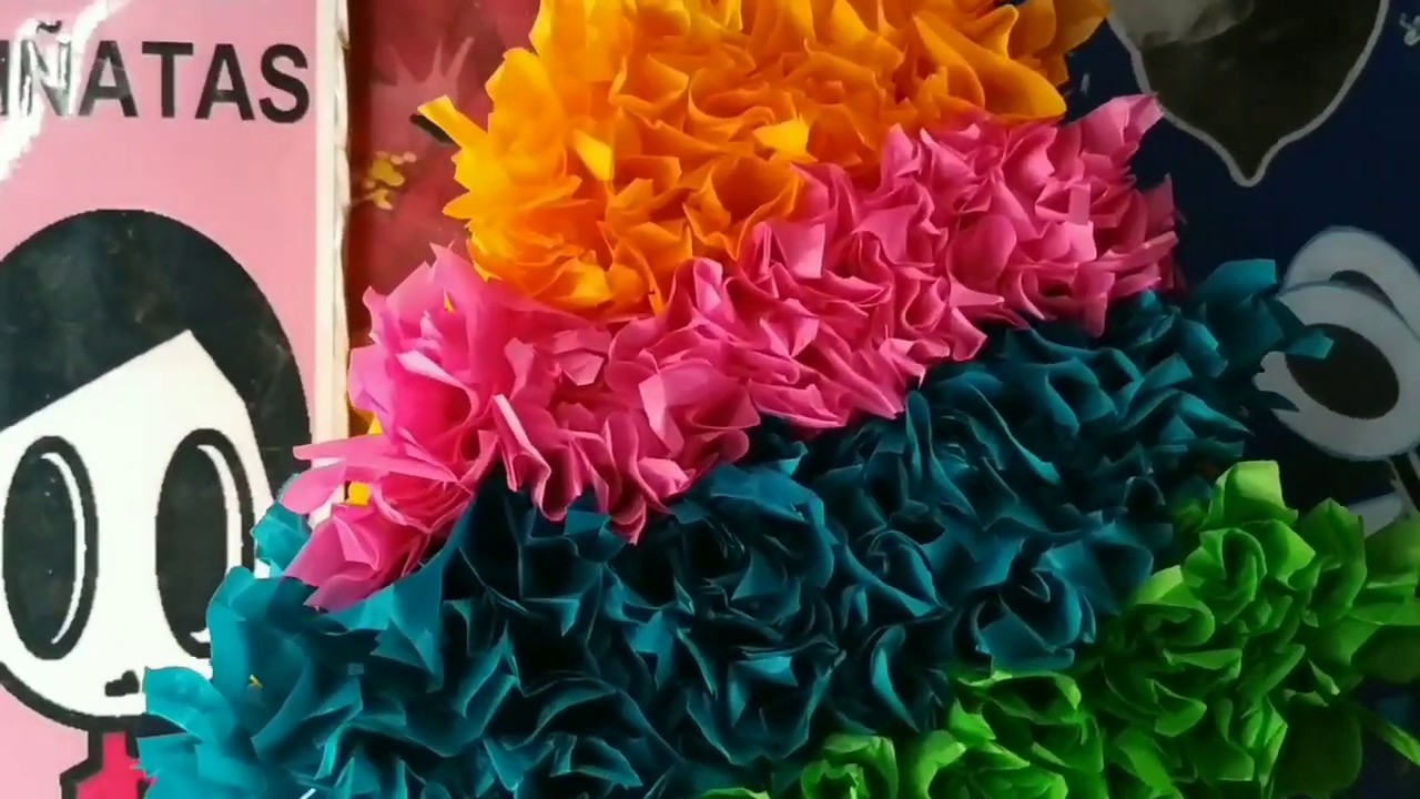 Como hacer Técnica de lápiz para piñatas. Piñata emoji. - YouTube