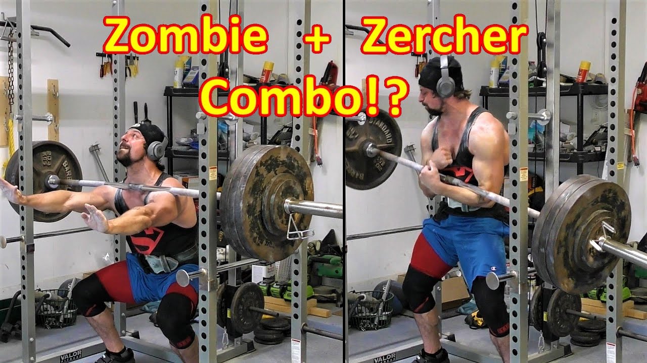 Zombie Squat ACCIDENT & 5 Rep PR | Training For Athlean-X Deadlift ...