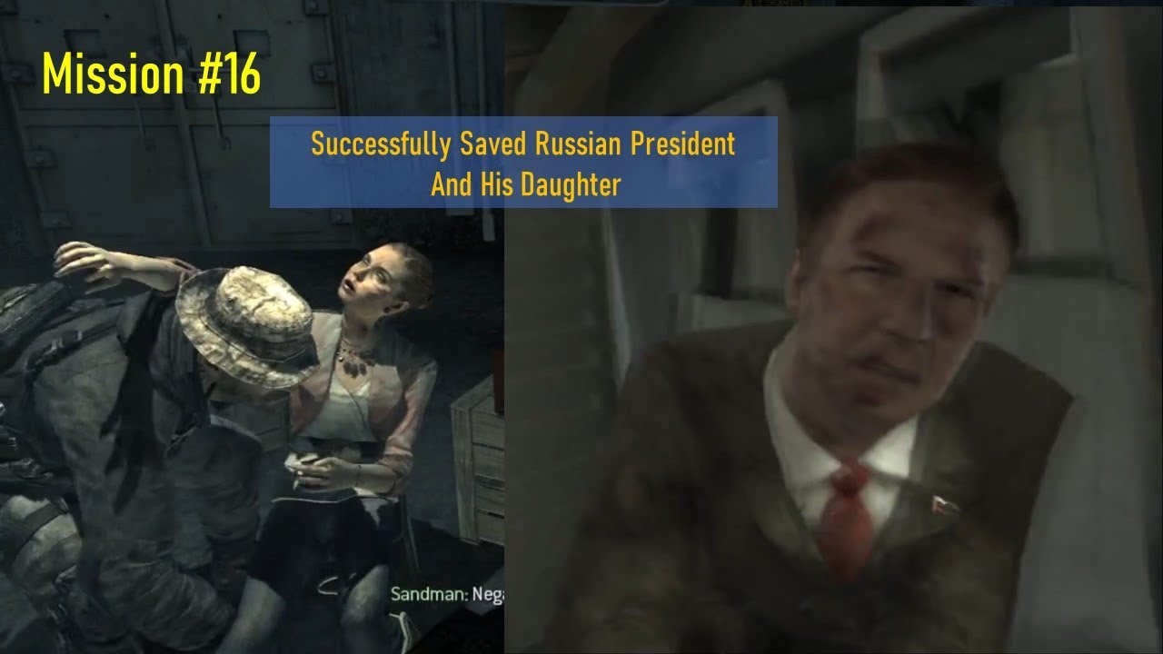 I Rescue both the Russian President and His Daughter | COD Modern ...