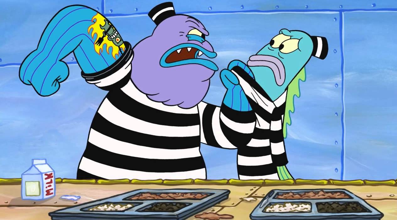Spongebob Jail break Part 1 - YouTube