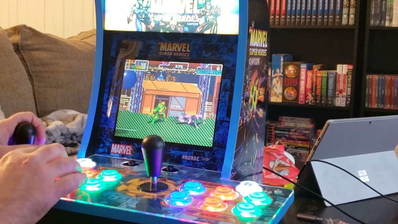 Arcade1up Marvel Super Heroes countercade gen 3 mod - YouTube