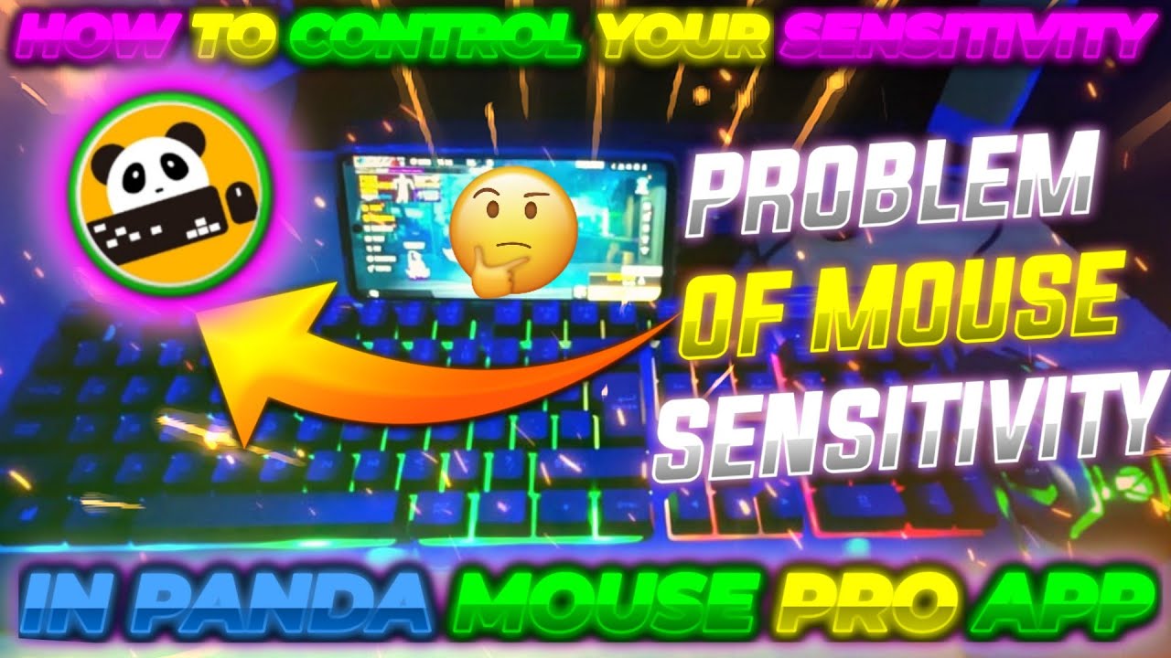 SENSITIVITY PROBLEM FIX OF PANDA 🐼 MOUSE PRO||HOW TO SOLVE SENSITIVITY ...