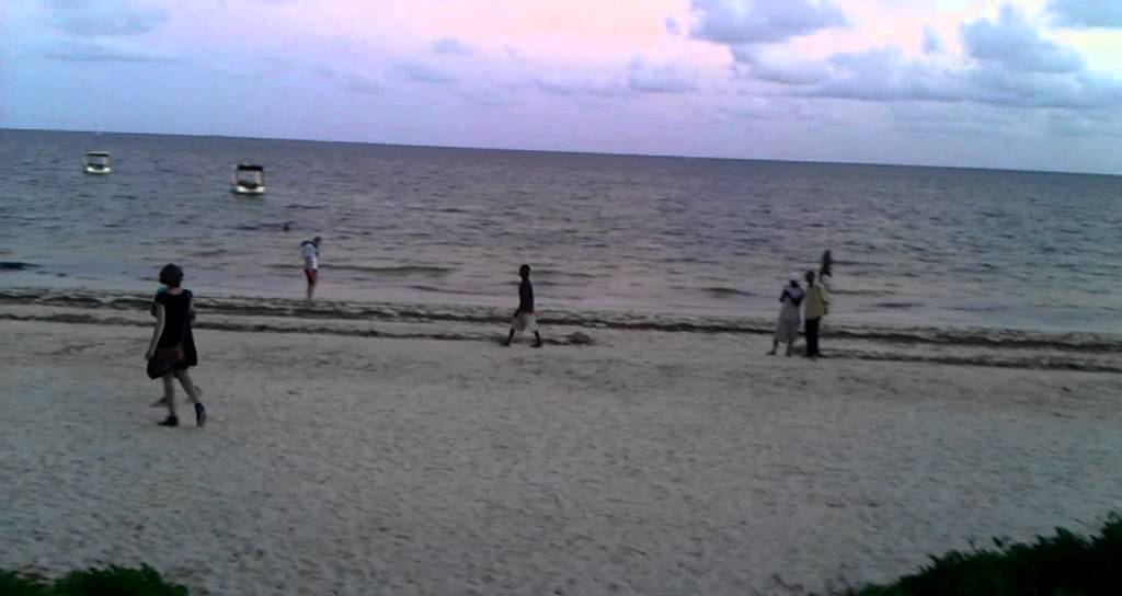 Mombasa Beach at sunset - YouTube