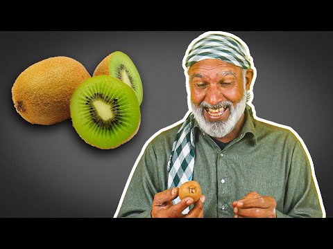 Tribal People Try Kiwi For The First Time