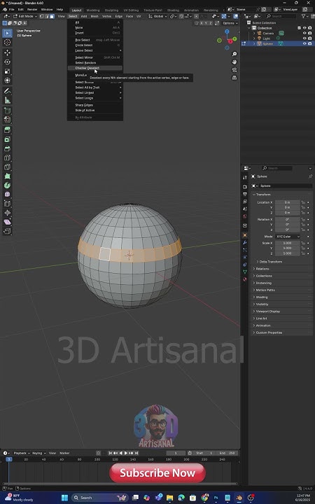 Assign Custom Shortcut key to any function in Blender! #blender #blendertutorial #blendertricks ...