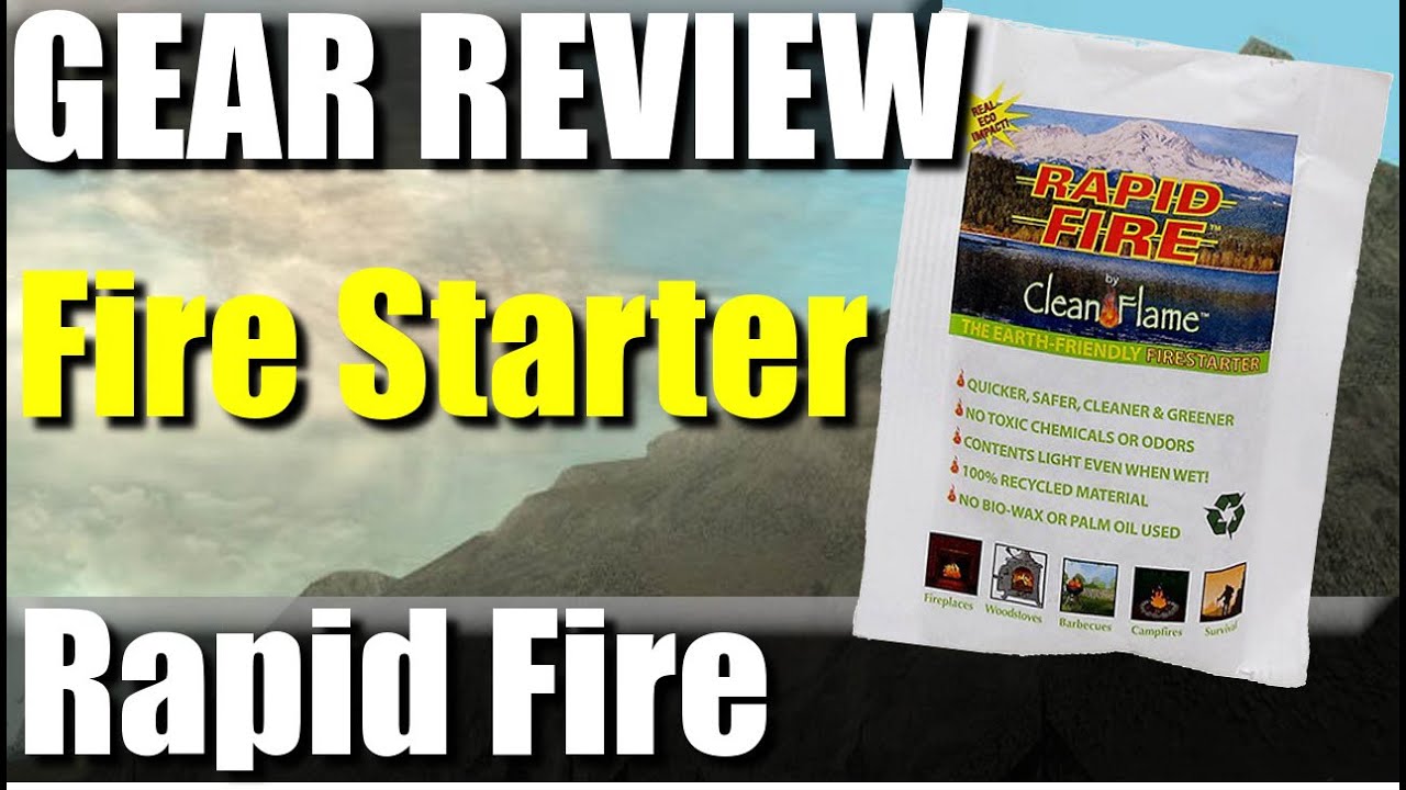 Clean Flame Rapid Fire Starter Review and Testing | RevHiker - YouTube