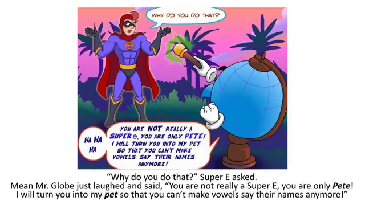 Super E! Teach the "silent e" rule with "The Tale of Super E!" Story by ...