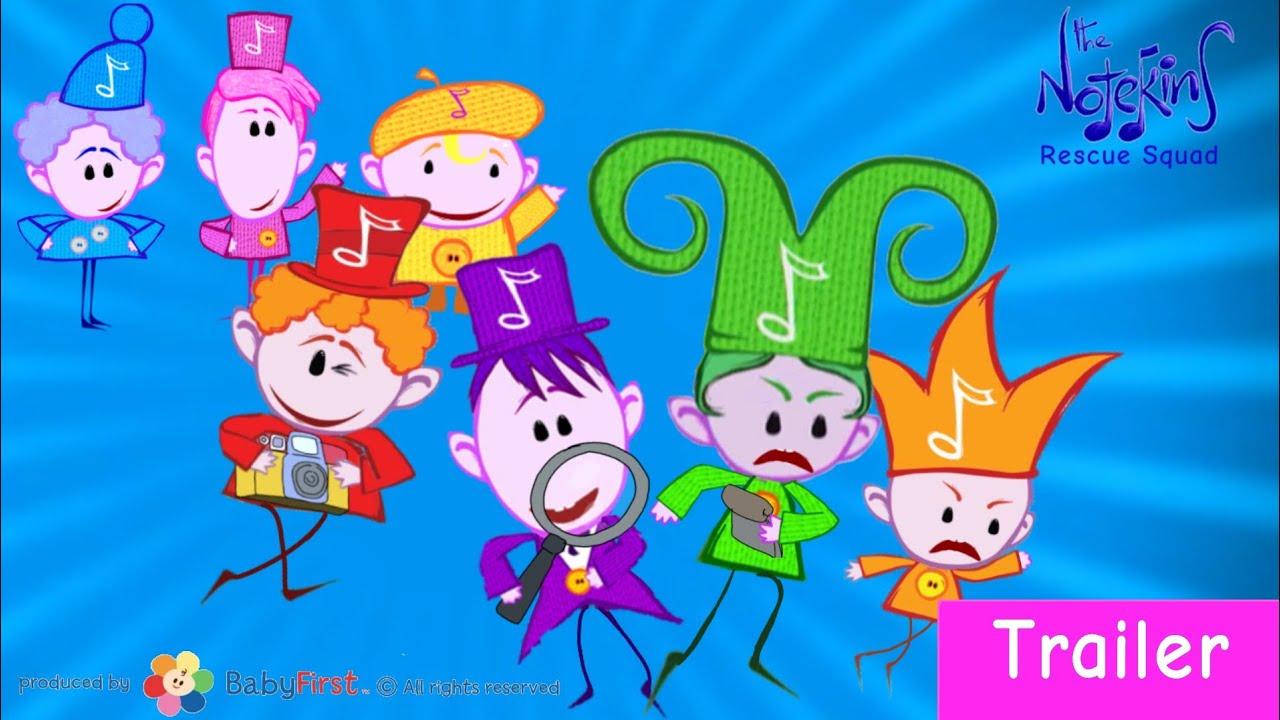 The Notekins : Rescue Squad | Teaser Trailer @BabyFirstTV - YouTube