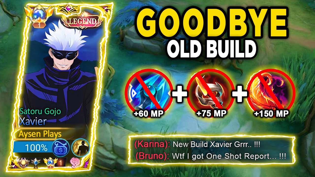 GOODBYE XAVIER OLD BUILD! USE THIS NEW BUILD FOR XAVIER BROKEN DAMAGE 😱 ...