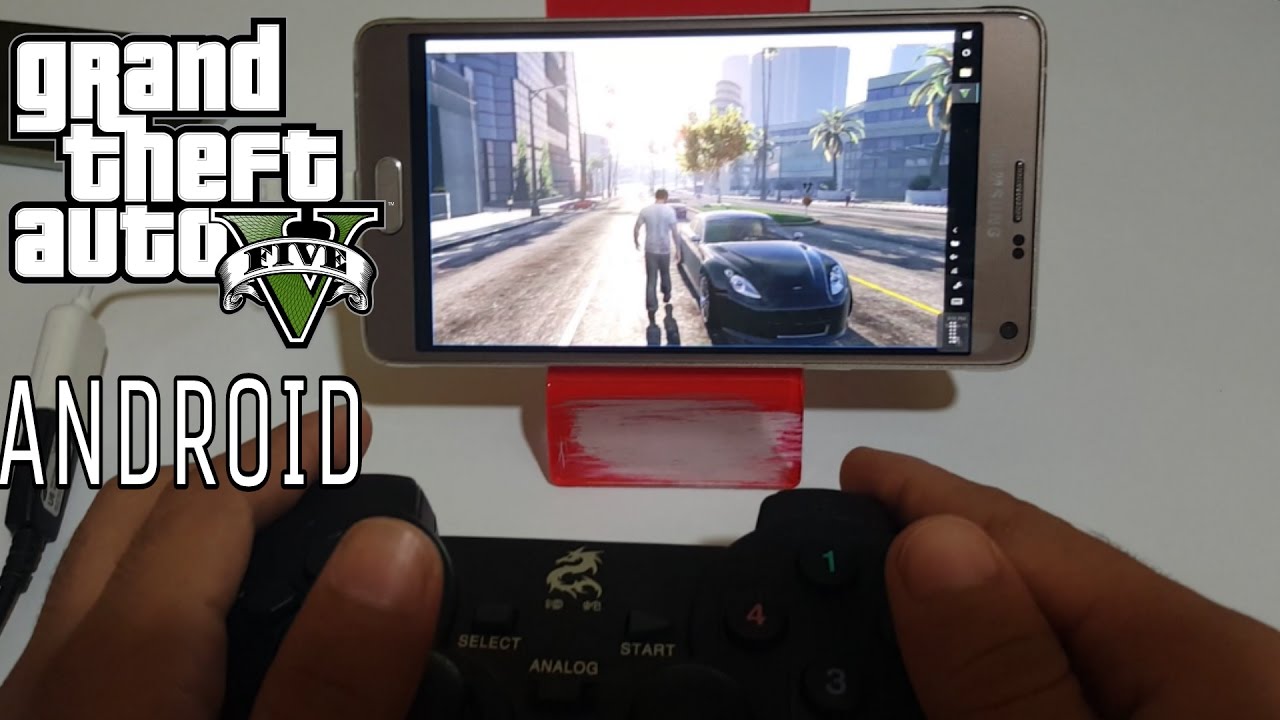 GTA 5 FOR ANDROID INSTALL ON NOTE 5 AND NOTE 4 - YouTube