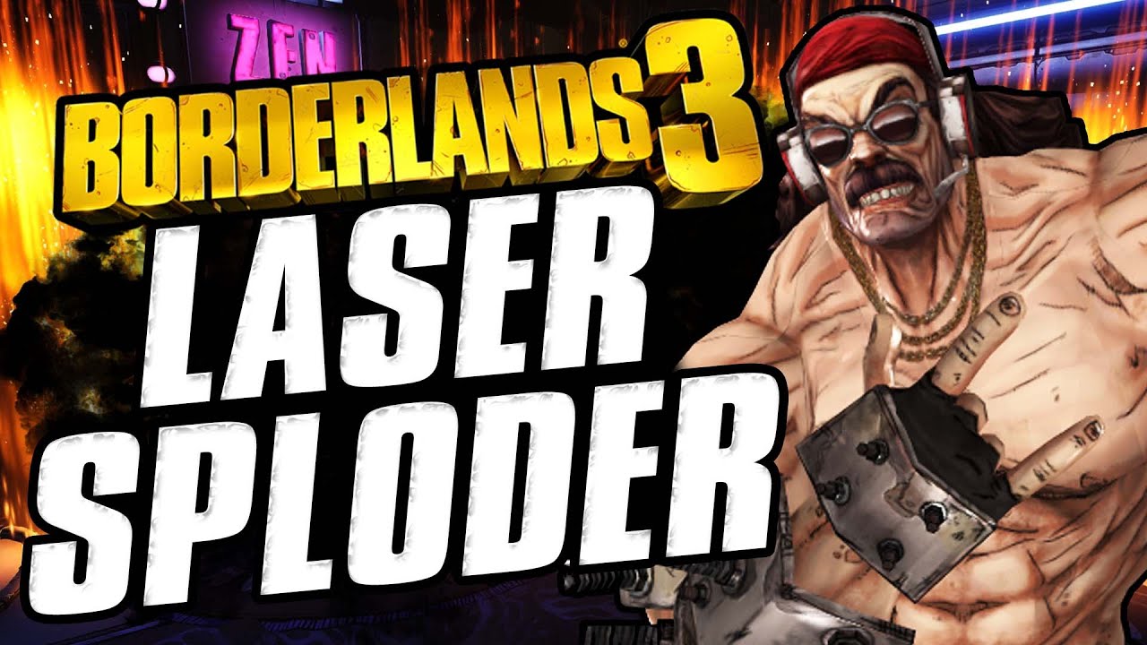 This Laser is AWESOME! - Laser Sploder Legendary Weapon Guide! - Borderlands 3 - YouTube