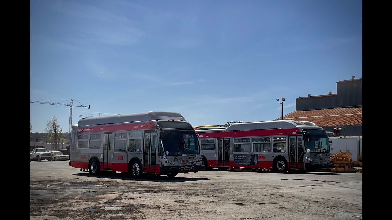 MUNI 2021 ElDorado EZ Rider II BRT 8531 | 11/21/2022 - YouTube