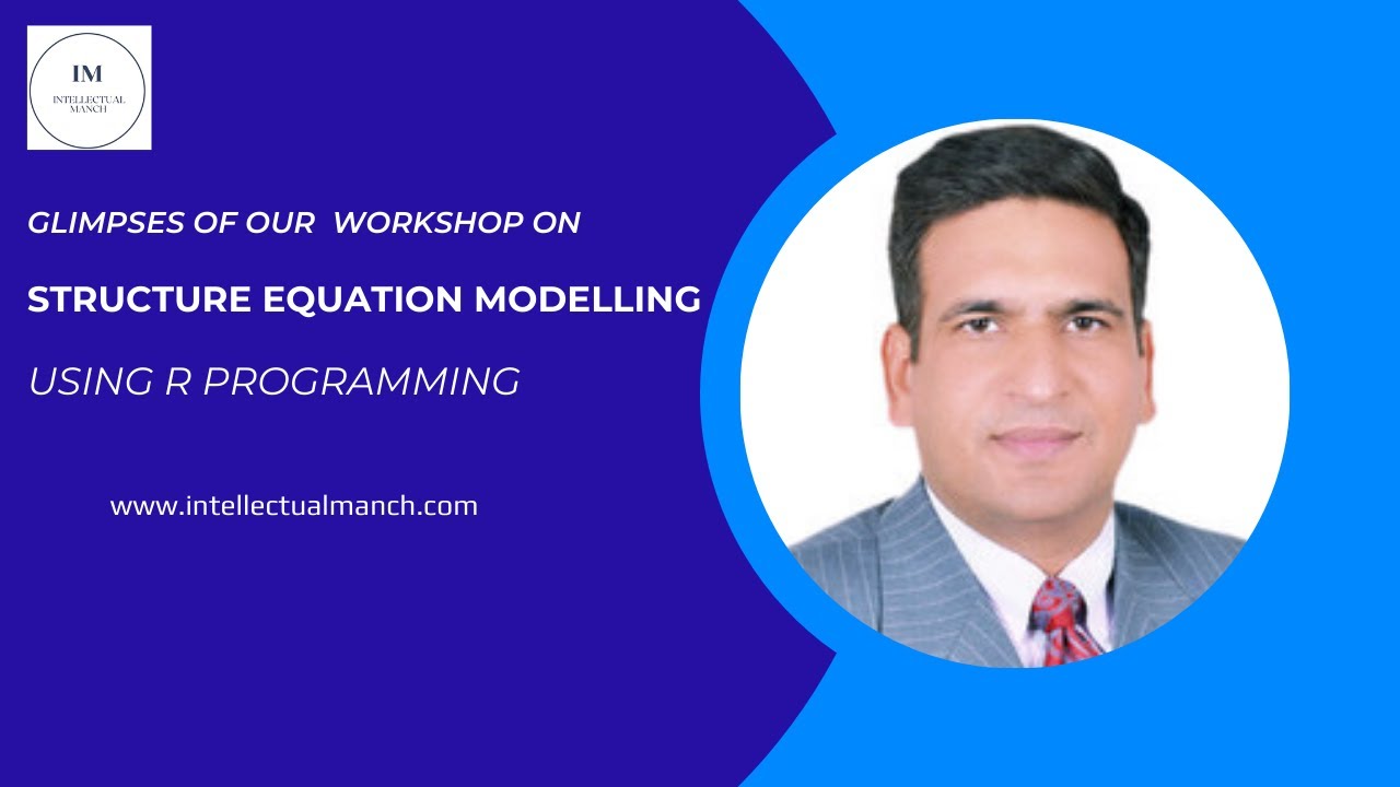 Glimpses of my workshop on Structure Equation Modelling using R ...