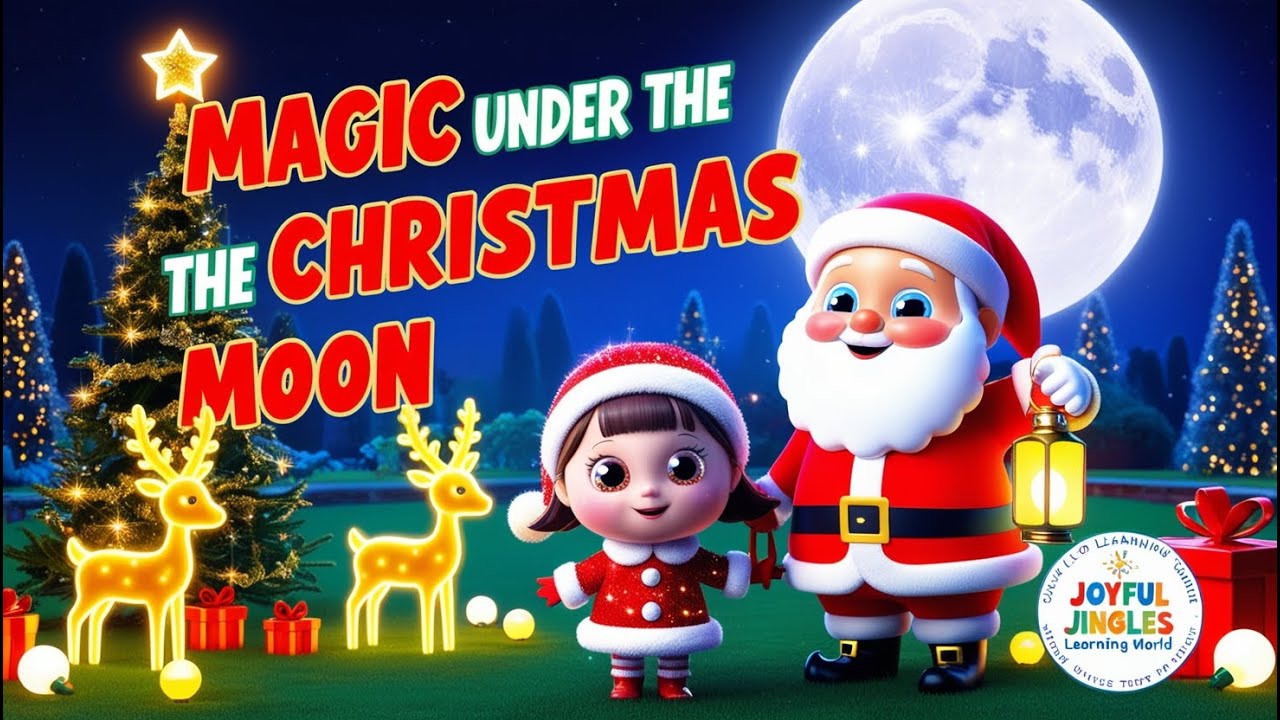 "Magic Under the Christmas Moon | Relaxing Holiday Song for Kids ...