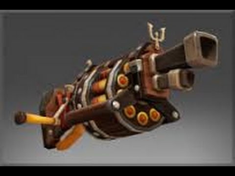 Dota 2 Sniper immortal Muh Keen Gun with Kinetic gem in game reiview ...