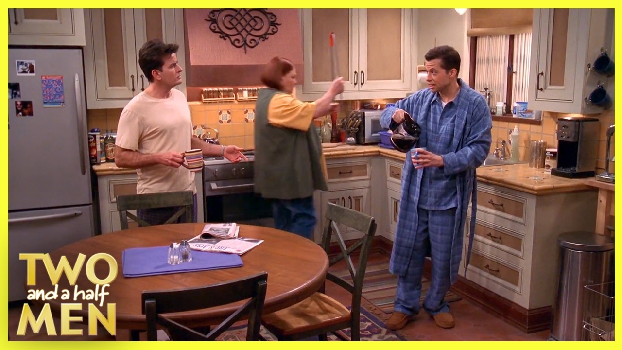 Berta Plays the Long Con: Part 1 | Two and a Half Men - YouTube