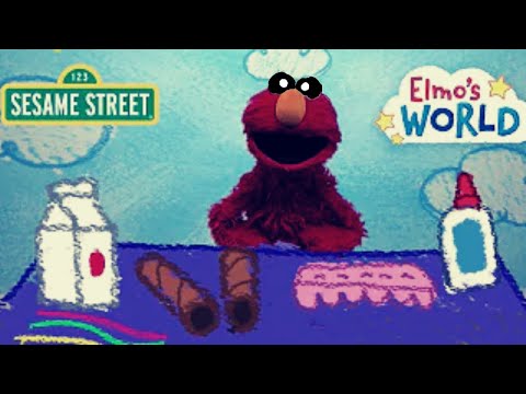 Elmo's World Theme Song, But Demons have possessed the VHS - YouTube