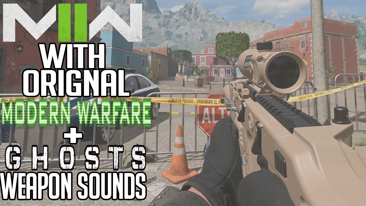 COD MW2 2022 I WZ2.0 Reload, Inspect, Gun Sound With COD4/MW2/MW3/COD ...