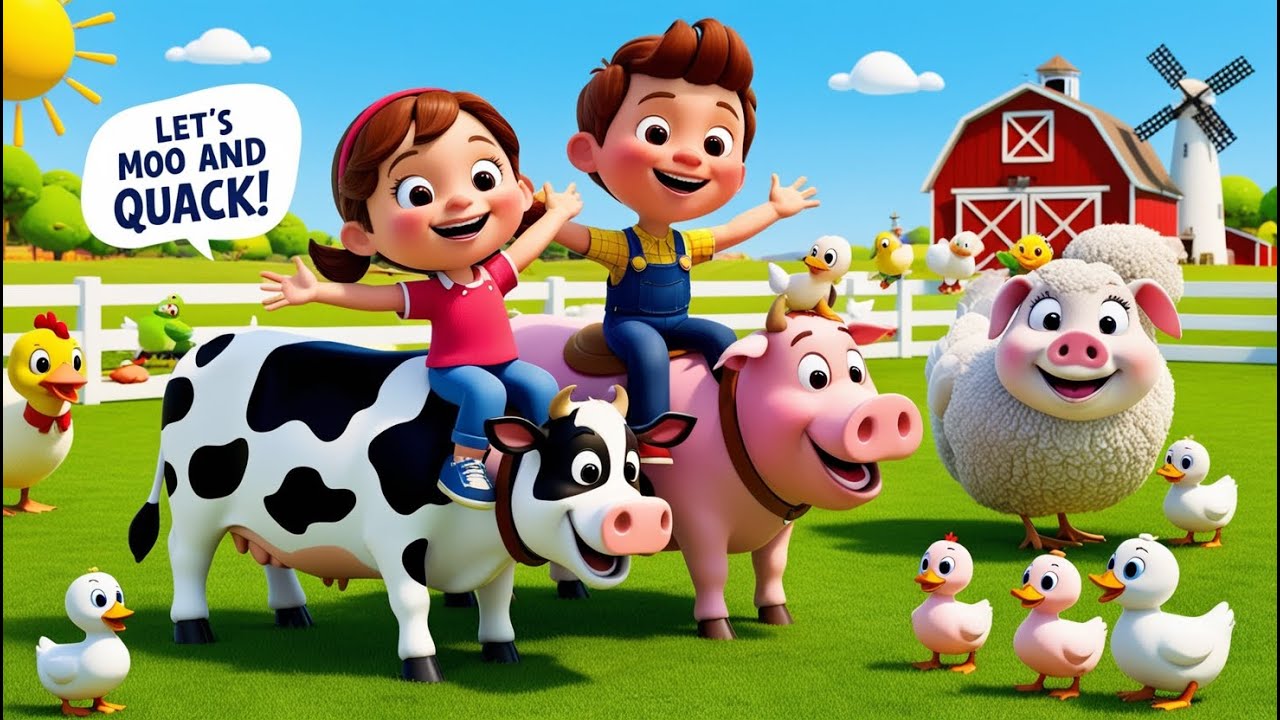Explore Farmer Joe's Fun Farm! 🥳🐓 Happy Songs for Little Singers! - YouTube