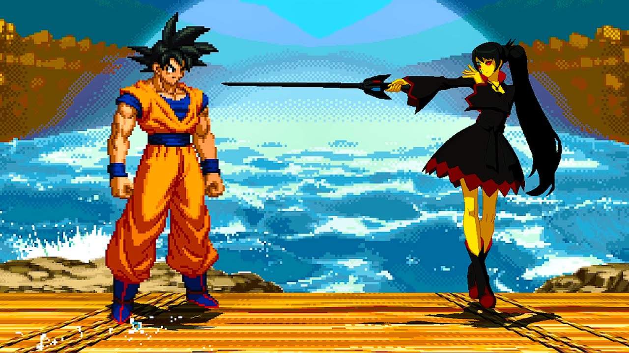 Goku Vs. Robo Weiss - Evil ROBO Weiss - YouTube