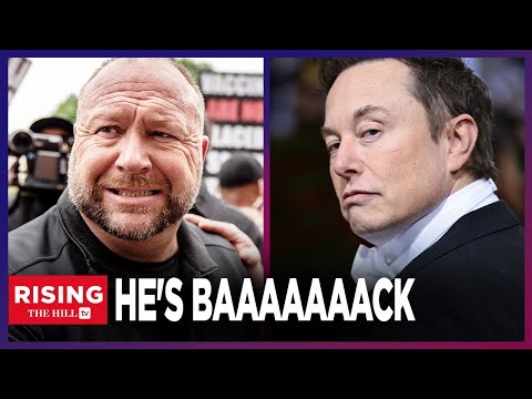 Alex Jones RETURNS to X, THANKS Elon Musk for ENDING CENSORSHIP on ...