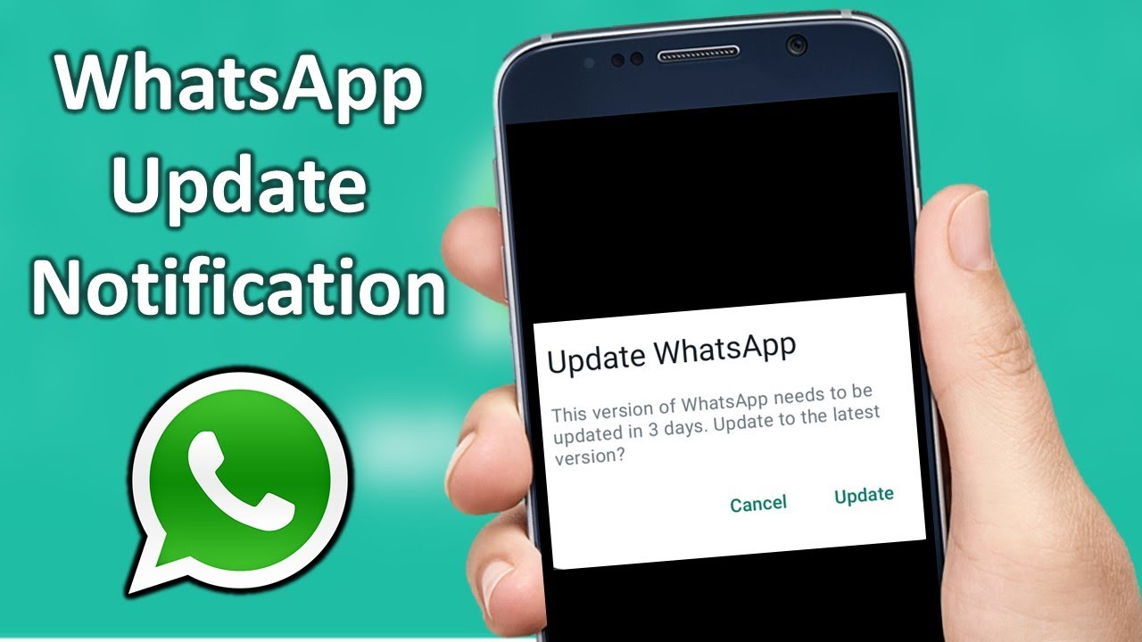 How to Update WhatsApp this version of WhatsApp need to be update - YouTube