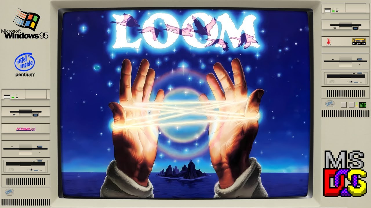LOOM (EGA/MT-32)| Juego Completo(Español) | MS-DOS (Real Hardware) [4K ...