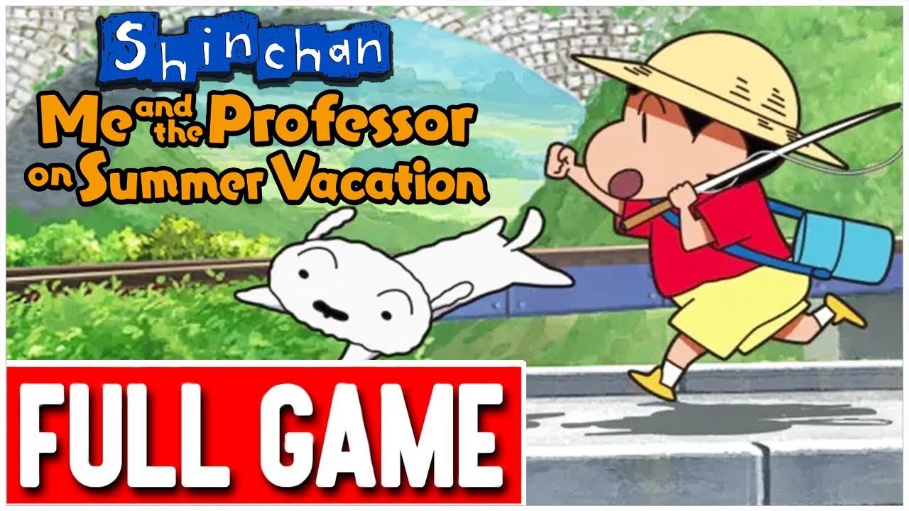 SHIN CHAN Me and the Professor on Summer Vacation Gameplay Walkthrough ...