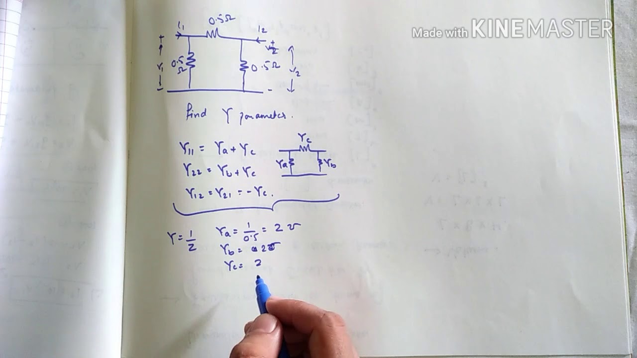 Admittance matrix short trick method of pie network| zaroor dekhe ...