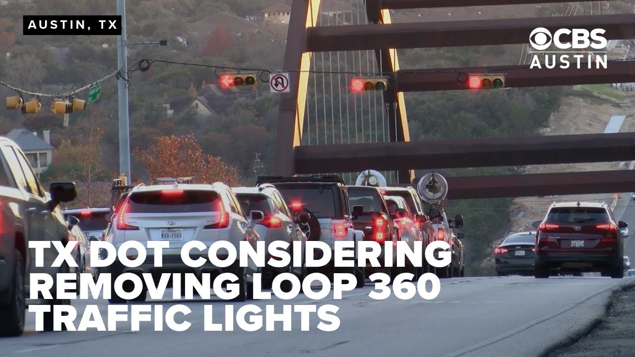 Multi-year TxDOT project seeks to remove traffic signals, ease congestion on Loop 360 - YouTube