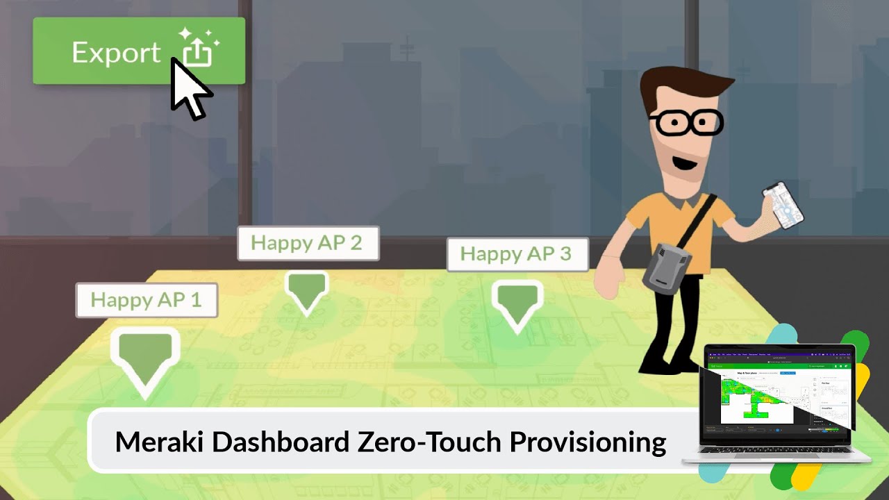 Ekahau Zero-Touch Provisioning | Meraki Dashboard Integration Overview - YouTube