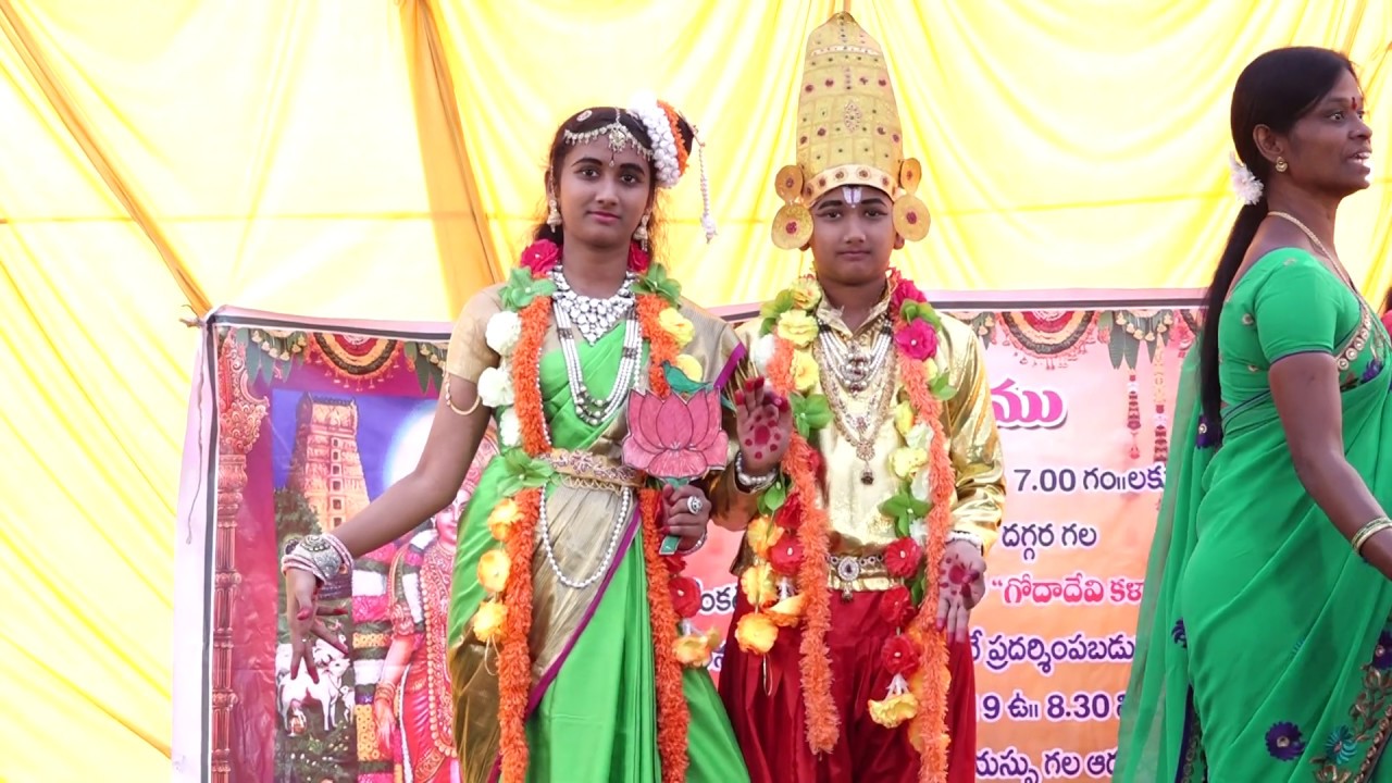 Sri Andal Sri Rangamannar Godha devi Fancy Dress competition ...