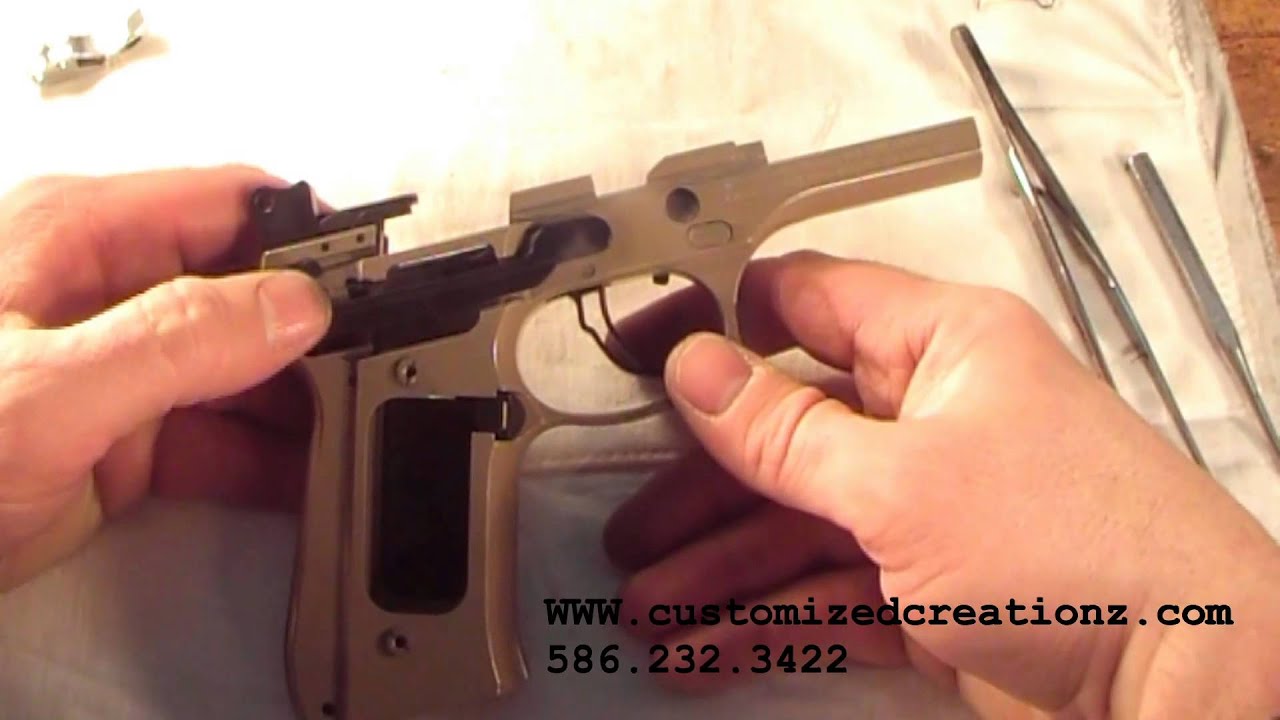 Todd McKechnie's Customized Creationz Beretta Skeleton Trigger install ...