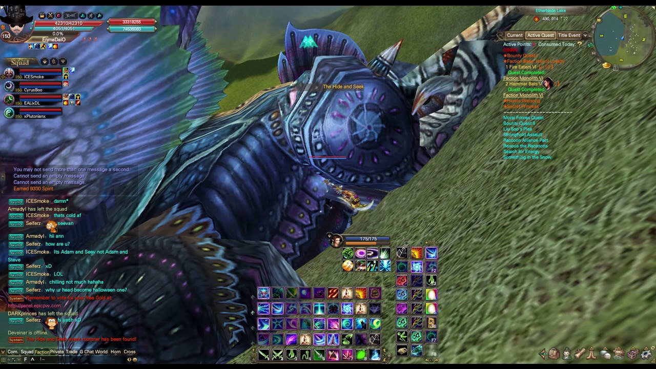 Hide and Seek monster. Epic- Perfect World - YouTube