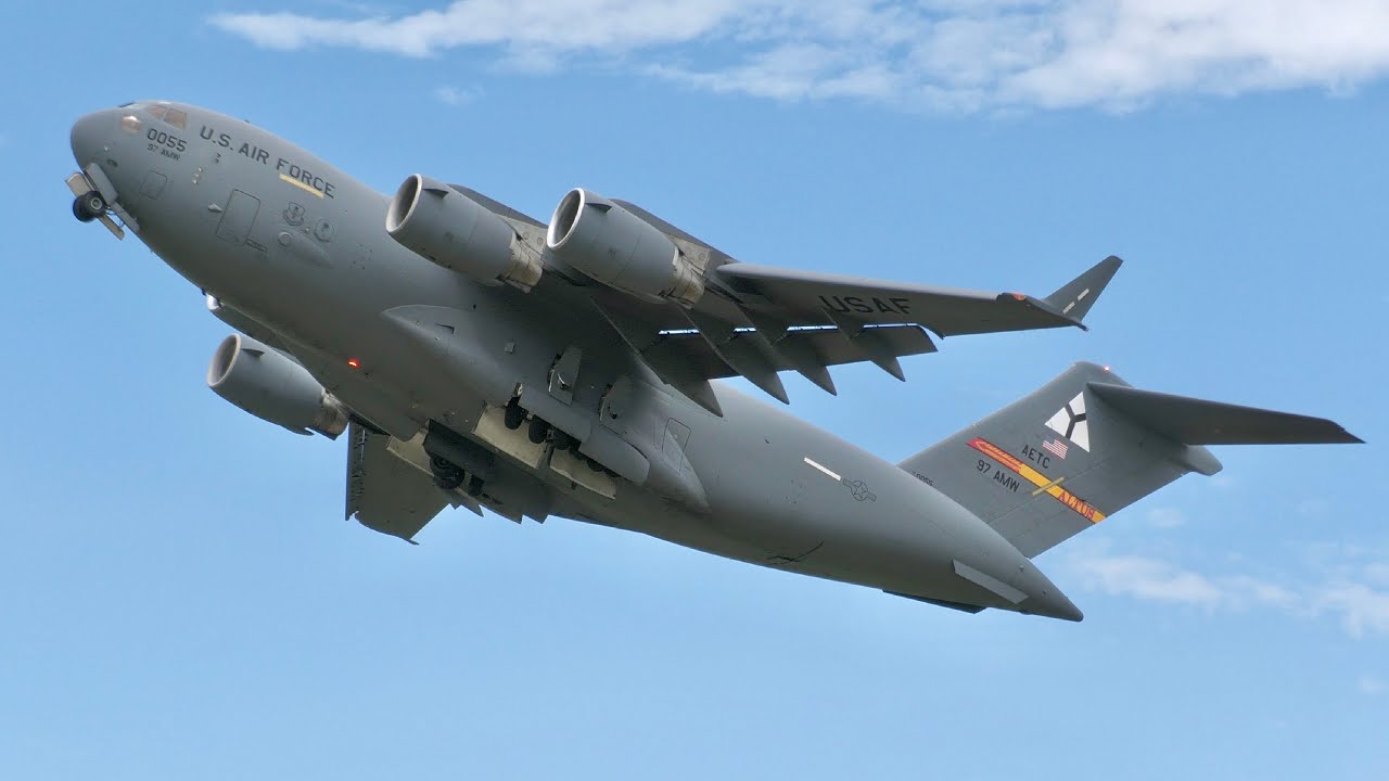 Tinker Airshow 2023: Altus C-17 & KC-135 Refueling Demo! - YouTube